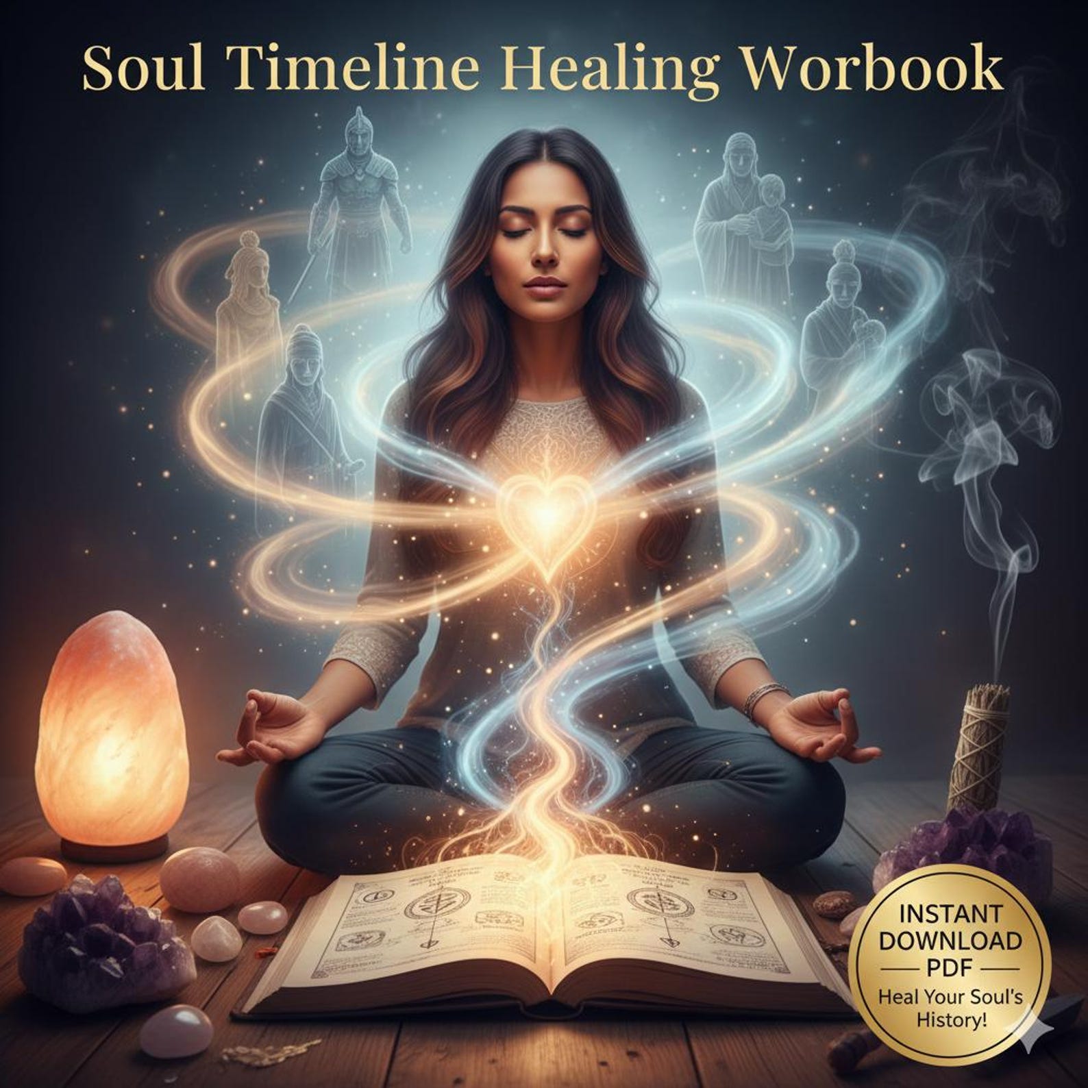 Soul Timeline Healing Workbook | Past Life Trauma Release (PDF) - Etsy