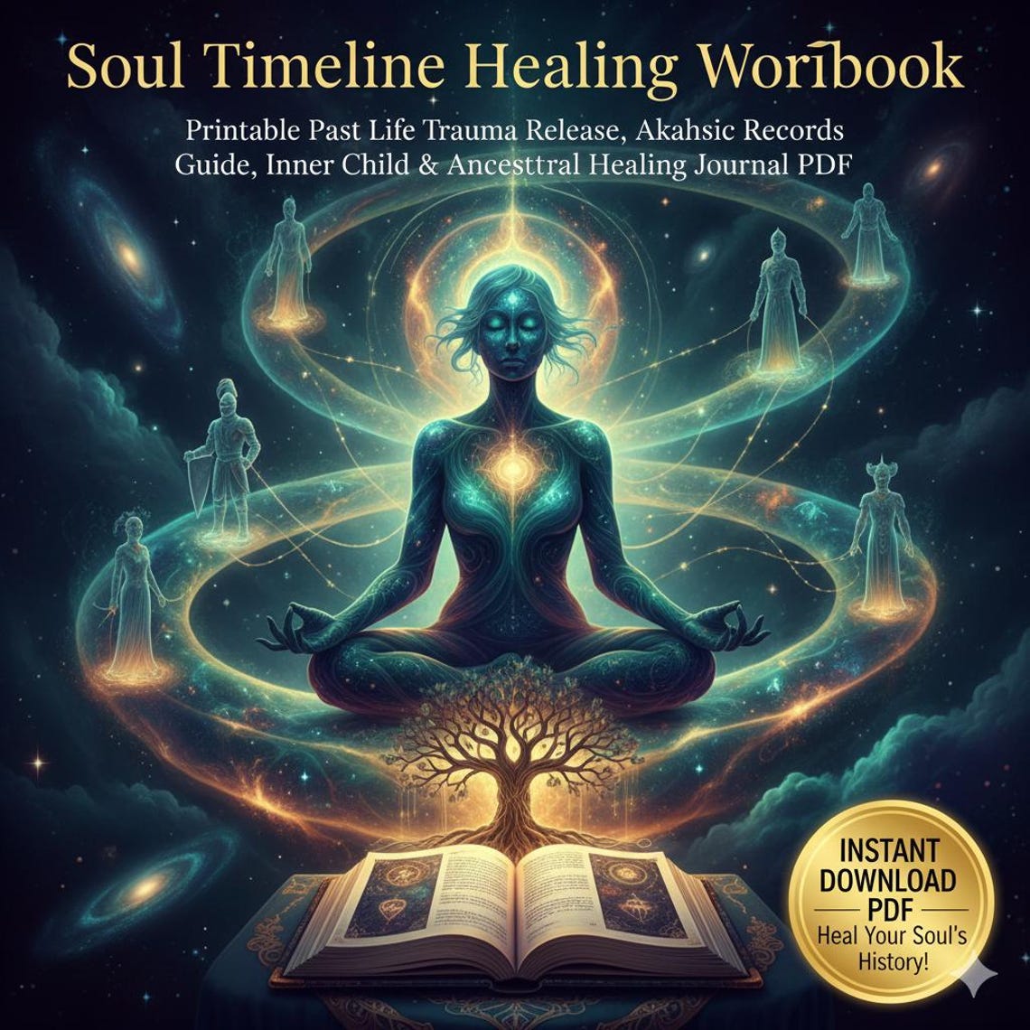 Soul Timeline Healing Workbook | Past Life Trauma Release (PDF) - Etsy