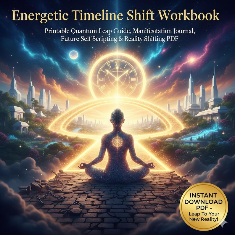Quantum Leap Guide | Energetic Timeline Shift Workbook (PDF) - Etsy
