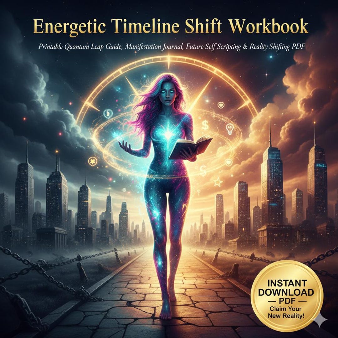 Quantum Leap Guide | Energetic Timeline Shift Workbook (PDF) - Etsy