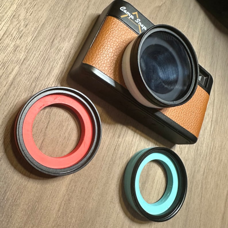 Campsnap Camera Filter Mount, Aluminum Threads With 3D Printed Mount ...