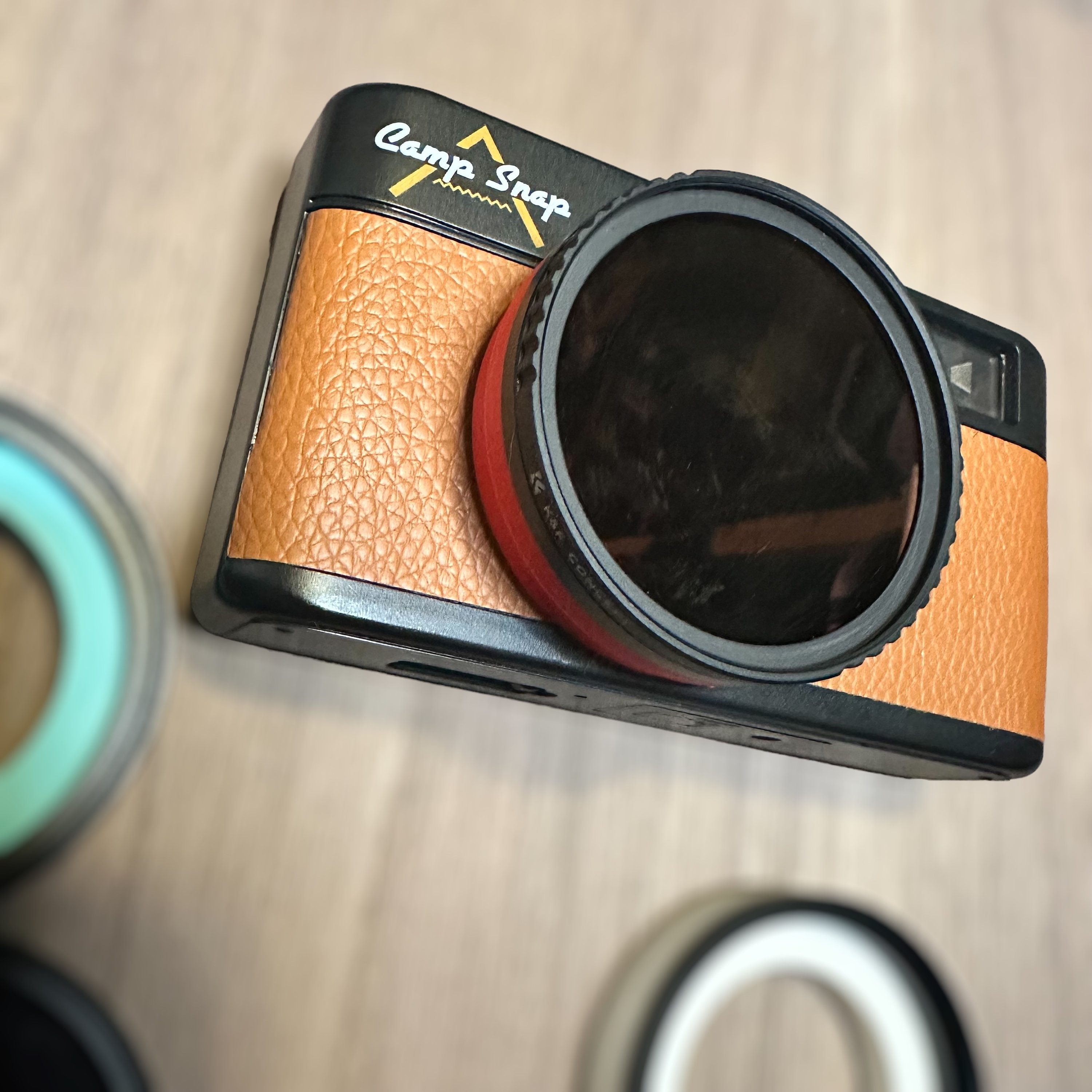 Campsnap Camera Filter Mount, Aluminum Threads With 3D Printed Mount ...