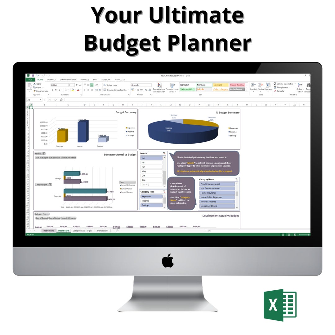 Your Ultimate Budget Planner. the Perfect Solution for Tracking ...