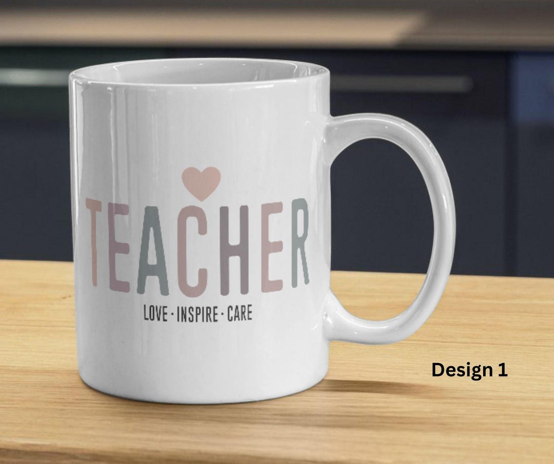 Personalised Teacher Mug: End of Year Thank You Gift - Etsy