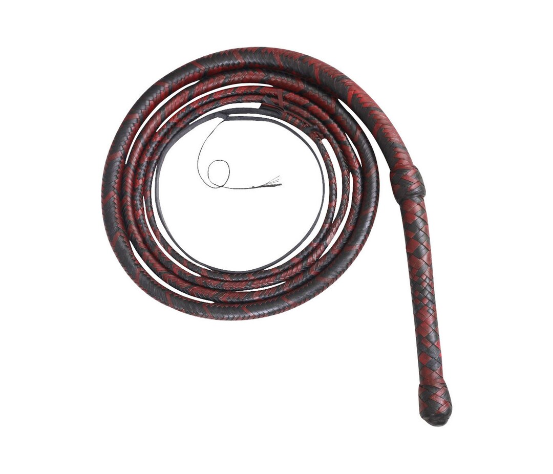 Leather Bullwhips Cow Hide Leather 3 Feet to 12 Feet Long Whips 12 ...