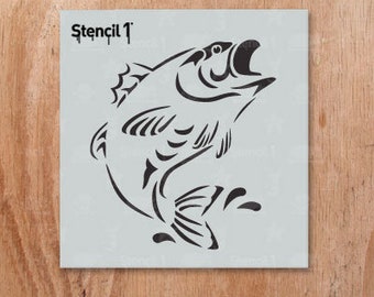 Fish stencils | Etsy