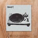 Turntable Stencil - Reusable Craft & DIY Stencils - S1_01_13_S -small ...