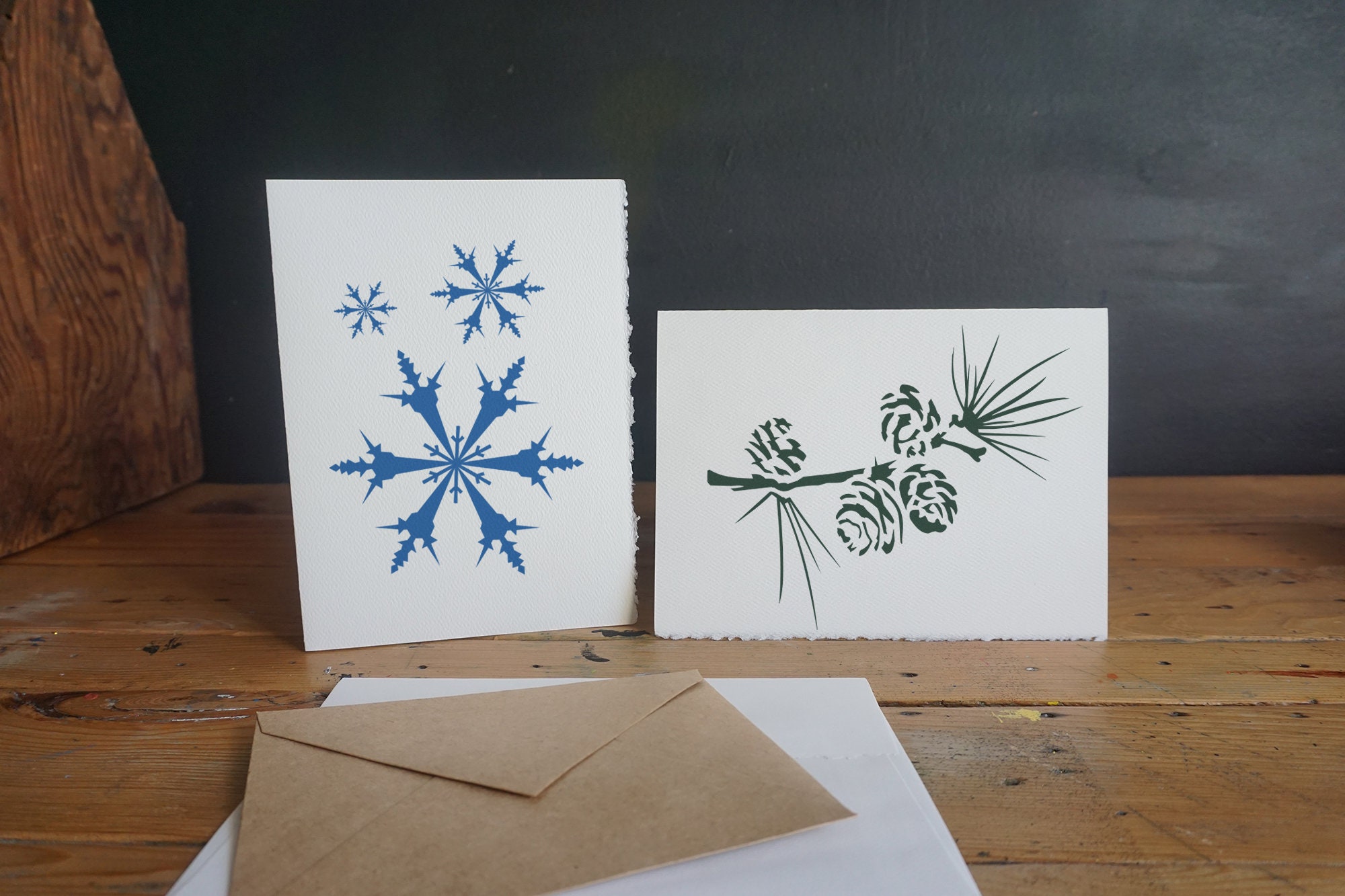 Stencil1 Winter Holiday 4 Pack Stencil S1_01_HOL01 - Etsy