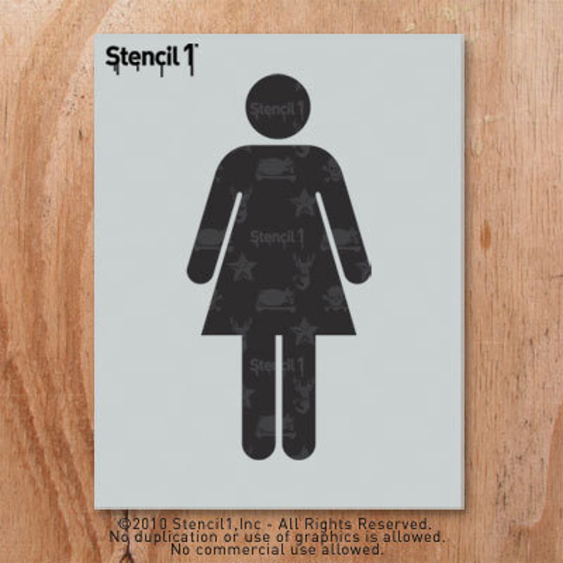 Stencil1 1 Female Stencil S1_01_34 - Etsy