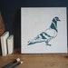 Pigeon Stencil- Reusable Craft & DIY Stencils- S1_01_150 - Etsy
