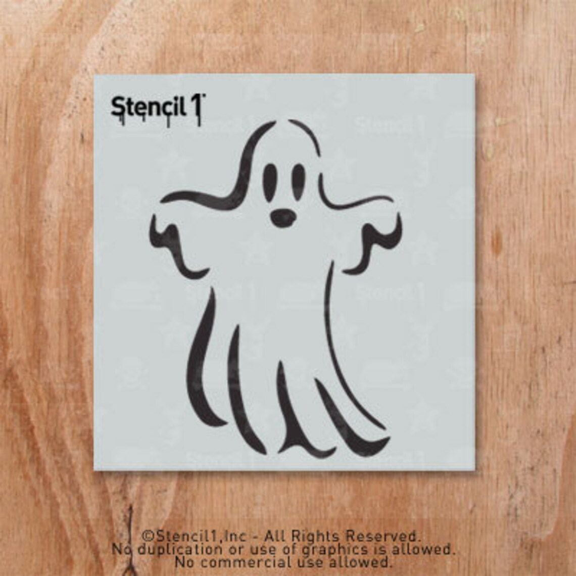 Ghost Stencil Reusable Craft & DIY Stencils S1_01_HW_S12 - Etsy