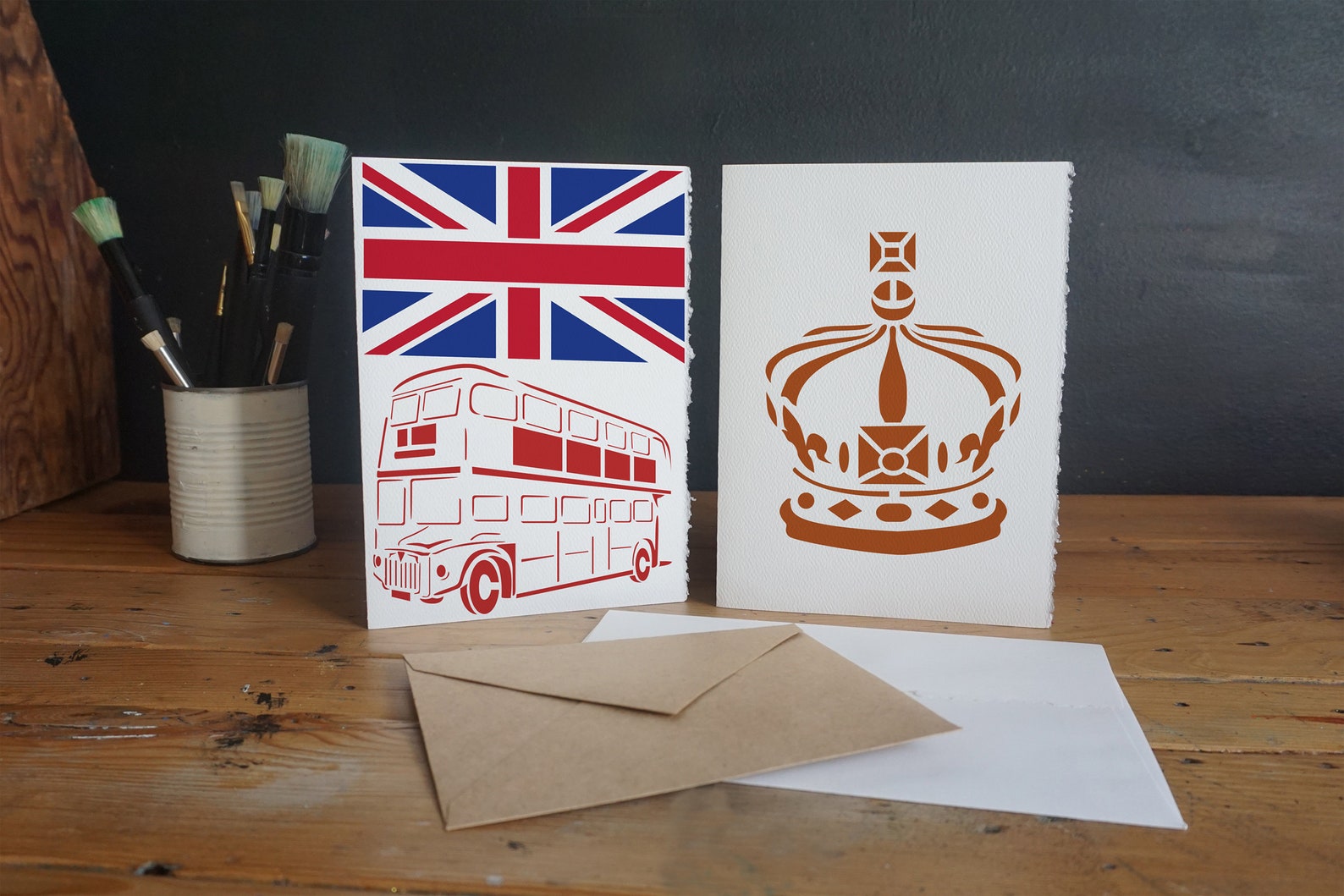 London 4 Pack Stencil Reusable Craft &DIY Stencils S1_4P_13 - Etsy