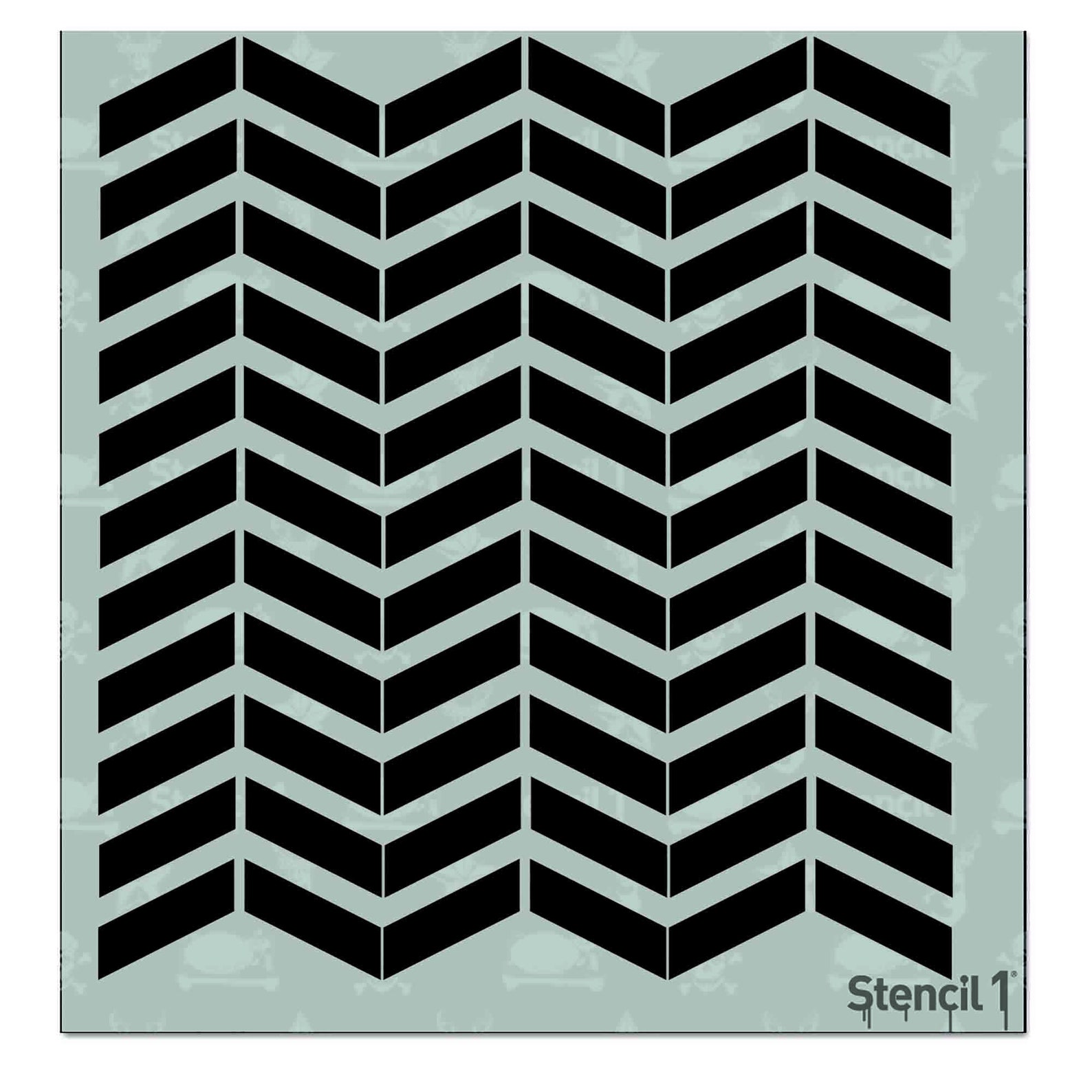 Chevron Pattern Stencil Reusable Crafts & DIY Stencils - Etsy