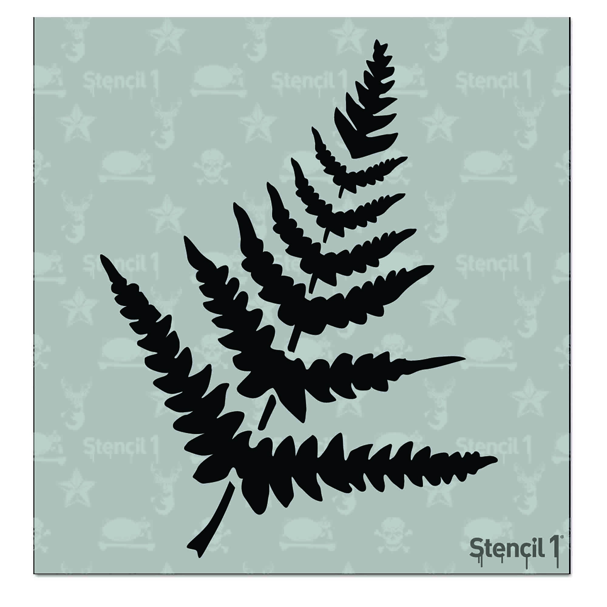 Fern Stencil Reusable Craft & DIY Stencils S1_01_110_S - Etsy