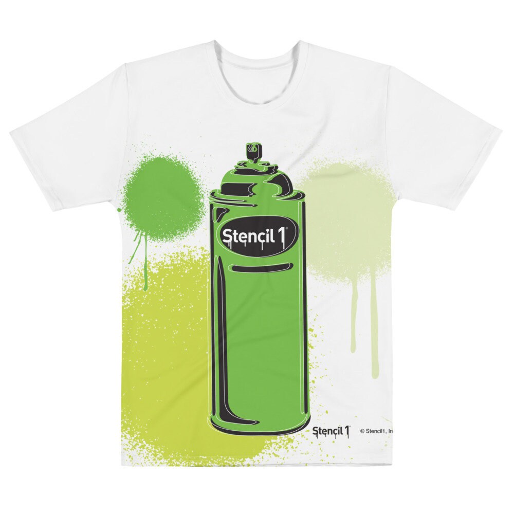 Enlarged Print Spray Can Tee Urban T-shirt Retro - Etsy