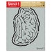 Brain Stencil- Reusable Craft & DIY Stencils- S1_01_72 -8.5x11- by ...