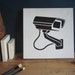 Surveillance Camera Stencil- Reusable Craft &DIY Stencils- S1_01_123 -8 ...