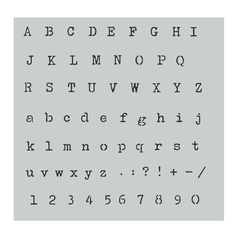 Small Stencils - Etsy