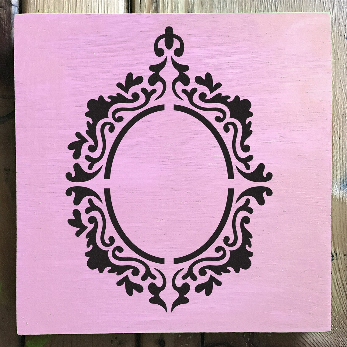 Rococo Frame 1 Stencil Reusable Craft & DIY Stencils - Etsy