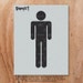 Male Stencil Reusable Craft & DIY Stencils S1_01_35 by - Etsy