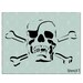 Jolly Roger With Eye Patch Stencil- Reusable Craft &DIY Stencils- S1_01 ...