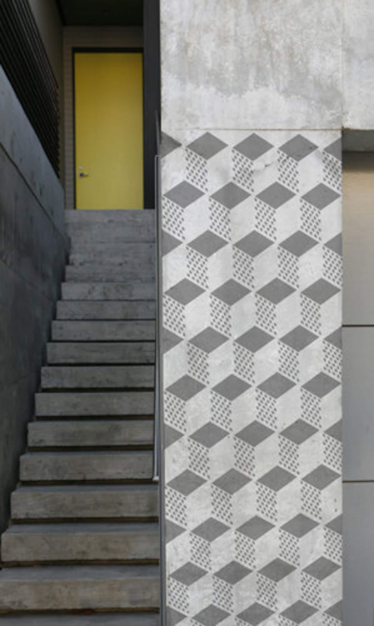 Geometric 3D Repeat Pattern Wall Stencil Reusable Craft & DIY | Etsy