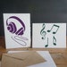 Music V2 4 Pack Stencil Reusable Craft & DIY Stencils S1_4P_14 8.5x11 ...