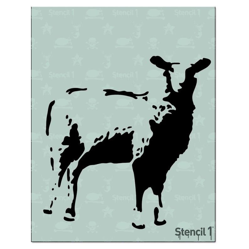 Sheep Stencil Reusable Craft & DIY Stencils S1_01_118 - Etsy