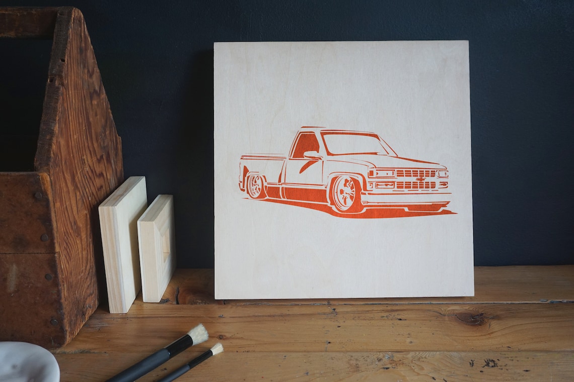 Lowrider Stencil- Reusable Crafts & DIY Stencils- S1_01_46 -8.5x11- by ...
