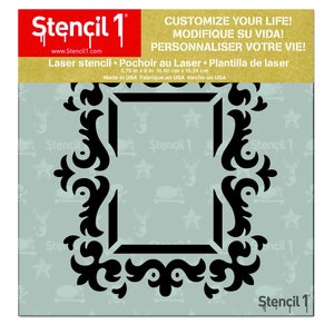 Rococo Frame 2 Stencil- Reusable Craft & DIY Stencils- S1_01_213_S ...
