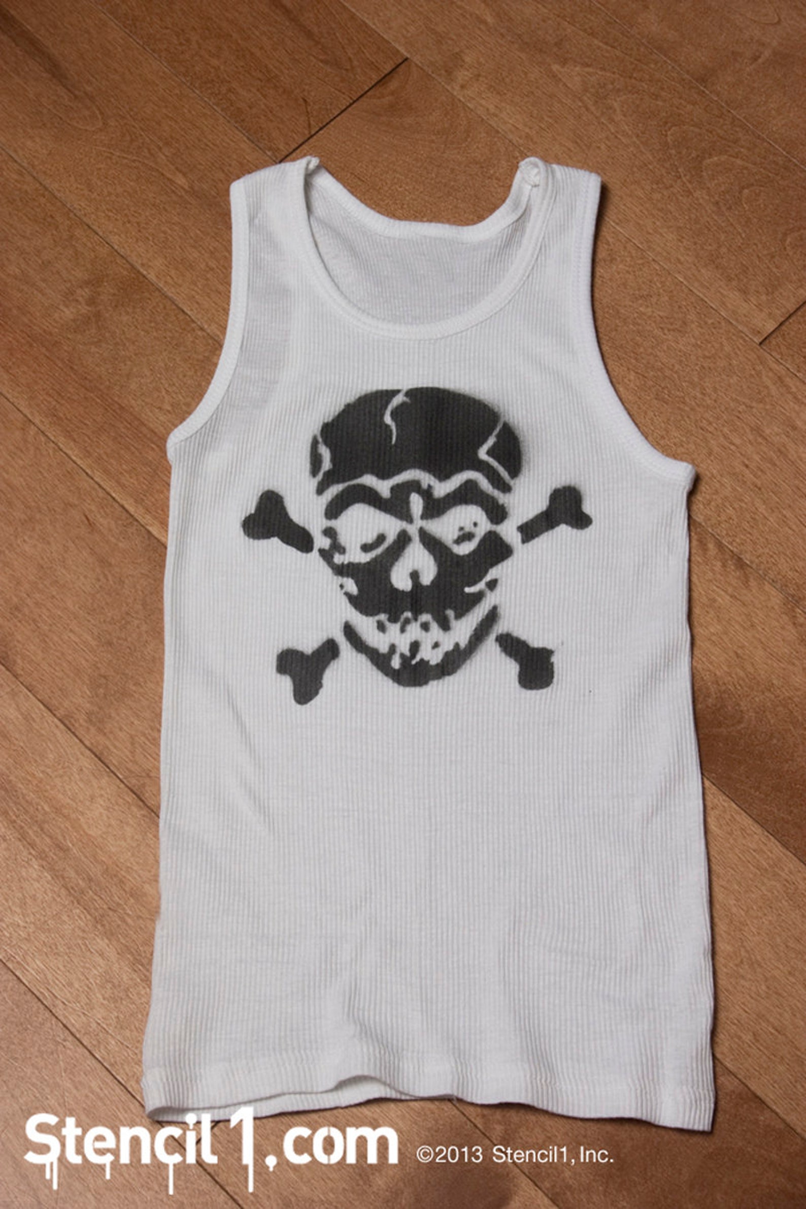 Jolly Roger Stencil- Reusable Craft & DIY Stencils- S1_01_20_S -small ...