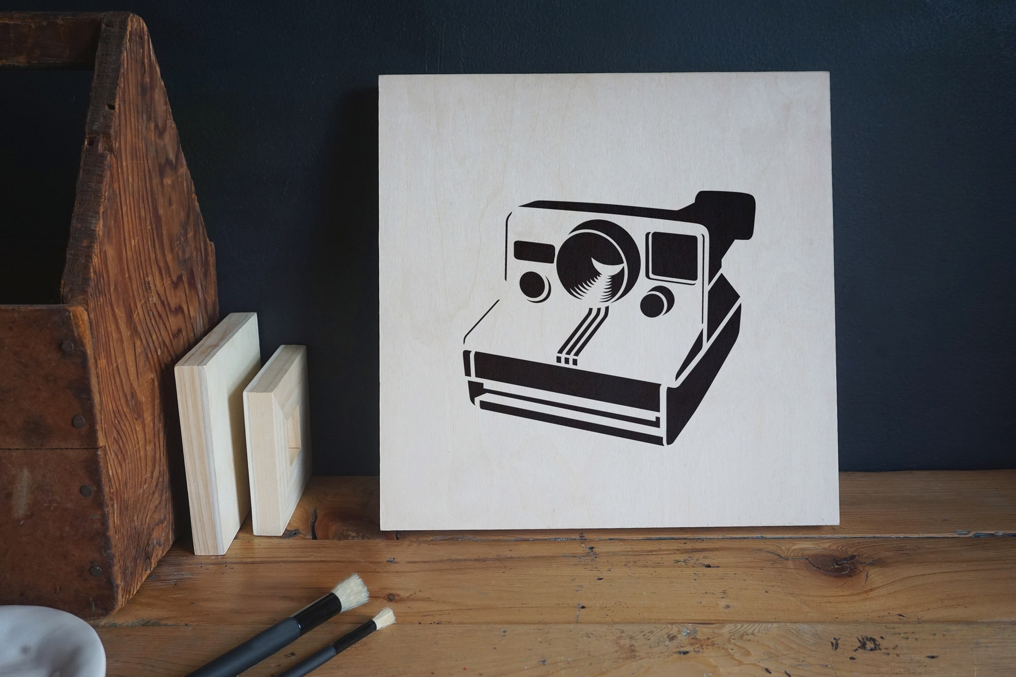 Polaroid Camera Stencil- Reusable Craft &DIY Stencils- S1_01_117 -8 ...