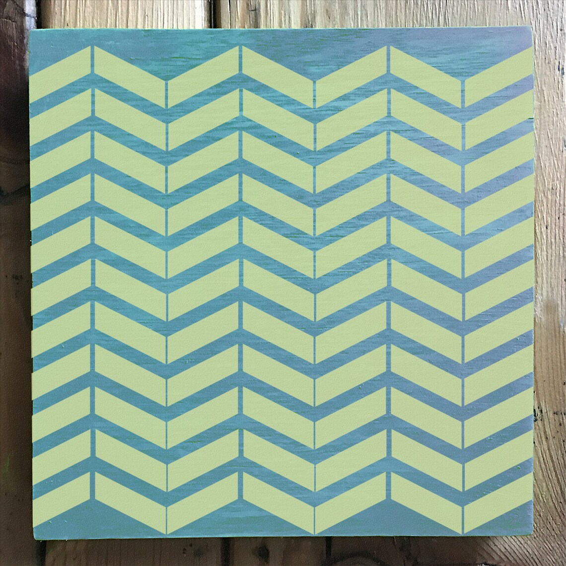 Chevron Pattern Stencil Reusable Crafts & DIY Stencils | Etsy