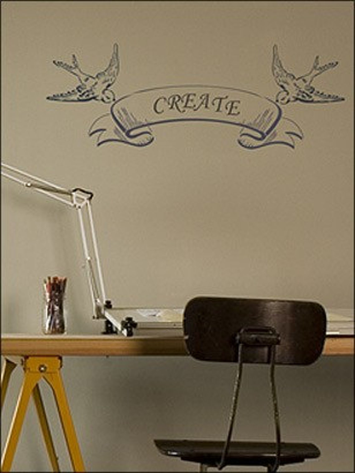 Flowing Banner Stencil- Reusable Craft & DIY Stencils- S1_01_76L -8 ...