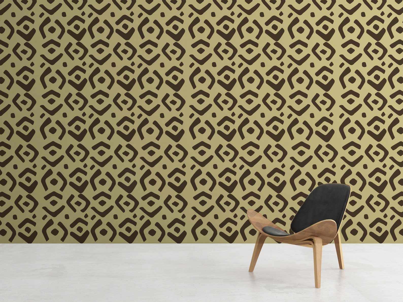 Kuba Repeat Pattern Stencil Reusable Crafts & DIY Stencils | Etsy