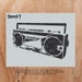 Boom Box Stencil - Reusable Craft & DIY Stencils - S1_01_11_S -small-(5 ...