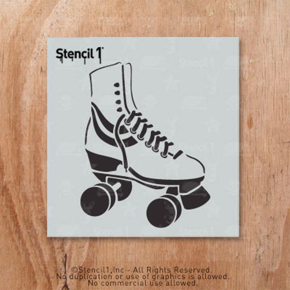 Roller Skate Craft Template