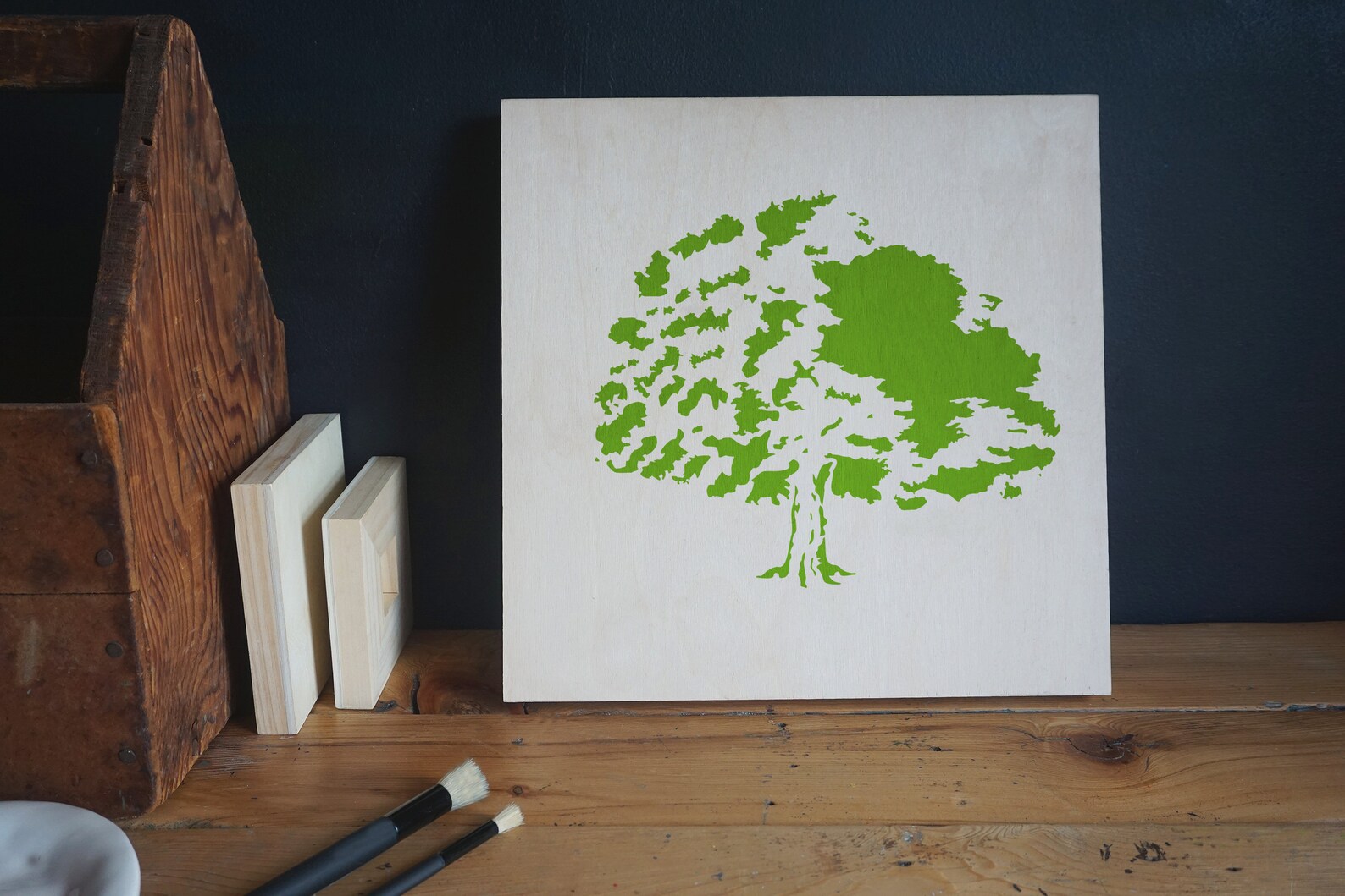 Oak Tree Stencil Reusable Craft & DIY Stencils S1_01_127 - Etsy