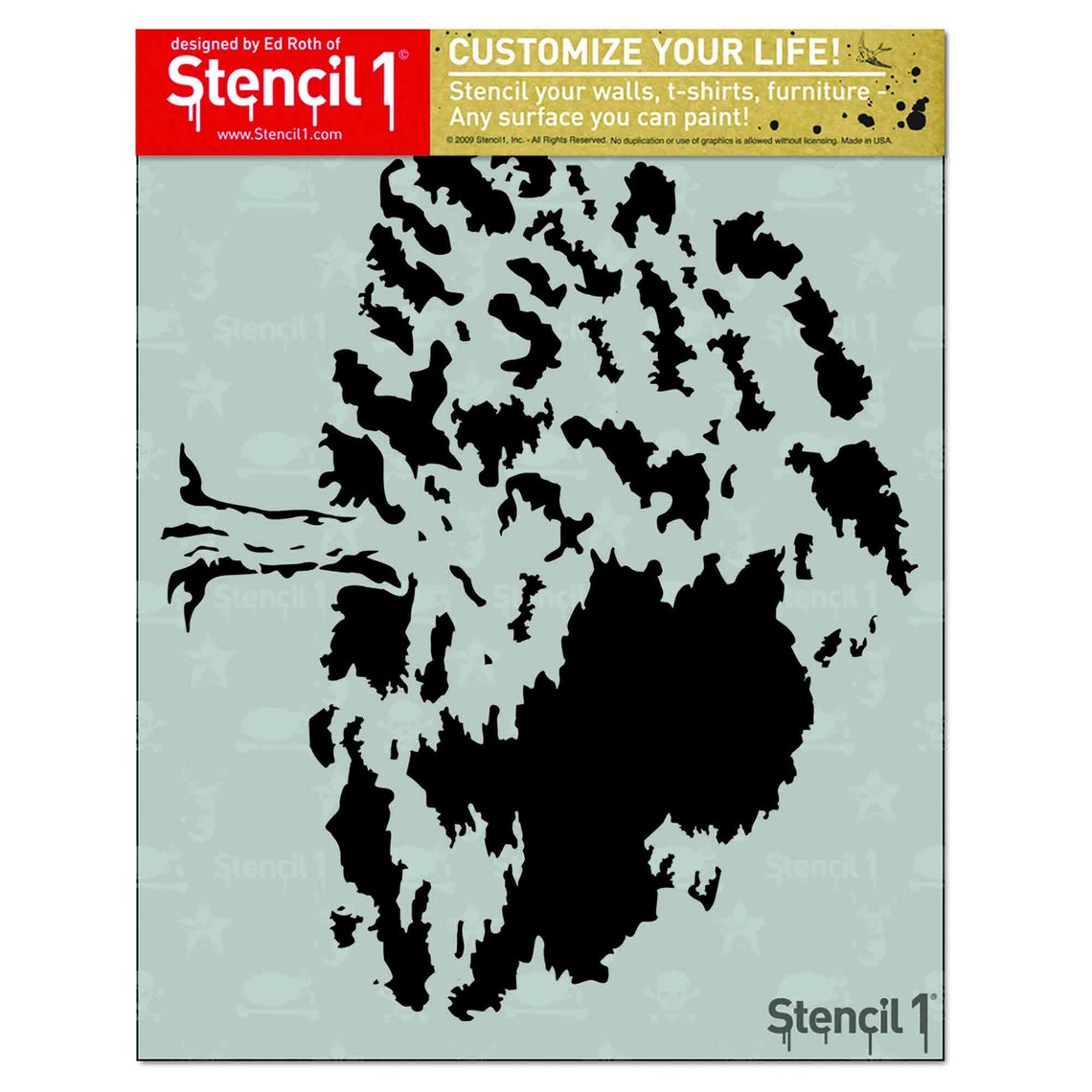Oak Tree Stencil Reusable Craft & DIY Stencils S1_01_127 - Etsy