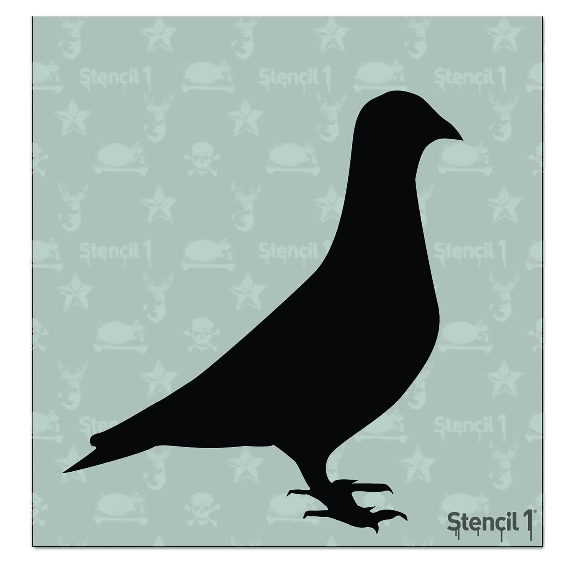 Bird Silhouette 3 Stencil - Reusable Craft & DIY Stencils - S1_01_BS01 ...