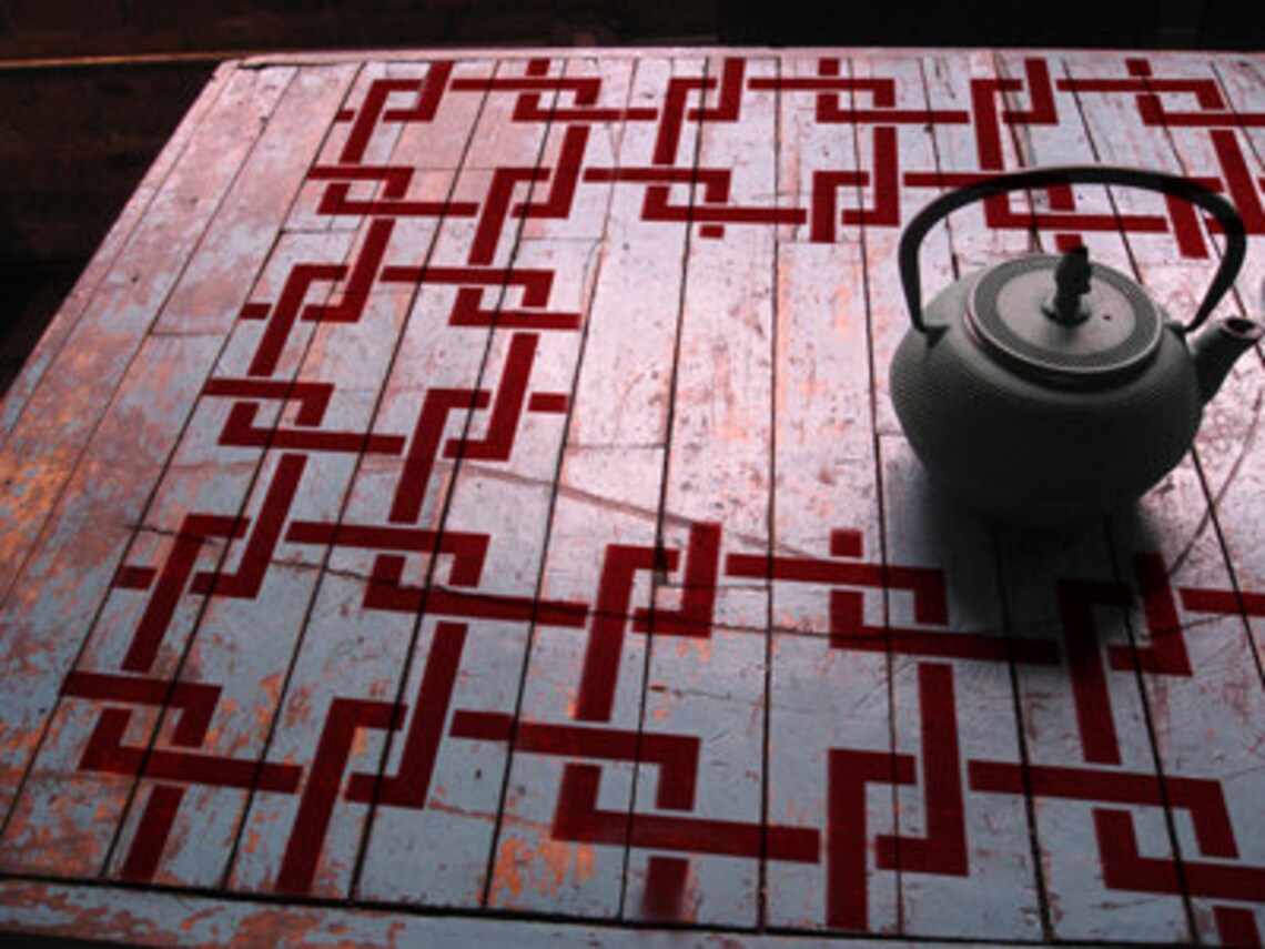 Stencil 101 Decor by Ed Roth Wall Decor Stencil Set | Etsy