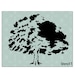 Oak Tree Stencil- Reusable Craft & DIY Stencils- S1_01_127 -8.5x11- by ...