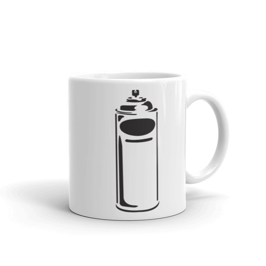 Spray Can Mug by Stencil1 Coffee Tea Mug | Urban | Art | Ceramic Gifts ...