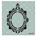 Rococo Frame 1 Stencil Reusable Craft & DIY Stencils S1_01_212_S small5 ...