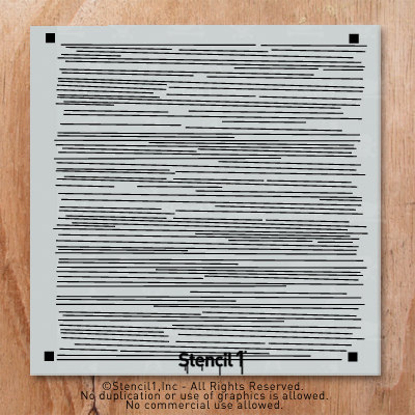 Line Repeat Pattern Stencil- Reusable Craft &DIY Stencils- S1_PA_65 ...