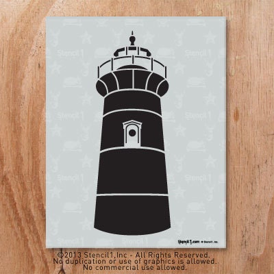 Lighthouse Stencil Reusable Craft & DIY Stencils S1_01_155 - Etsy