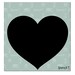 Heart Silho Stencil- Reusable Craft &DIY Stencils- 1 S1_6P_12_S3 -small ...