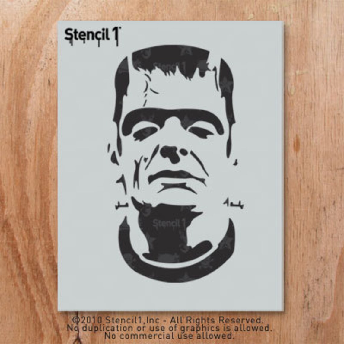 Frankenstein Stencil- Reusable Craft & DIY Stencils- S1_01_54 -8.5x11 ...