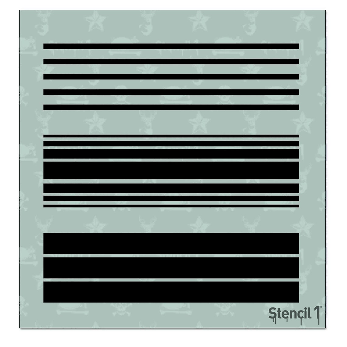 Various Stripes Pattern Stencil- Reusable Craft & DIY Stencils- S1_pas ...