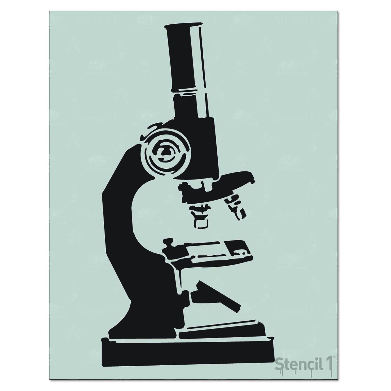 Microscope Stencil Reusable Craft &DIY Stencils S1_01_71 - Etsy